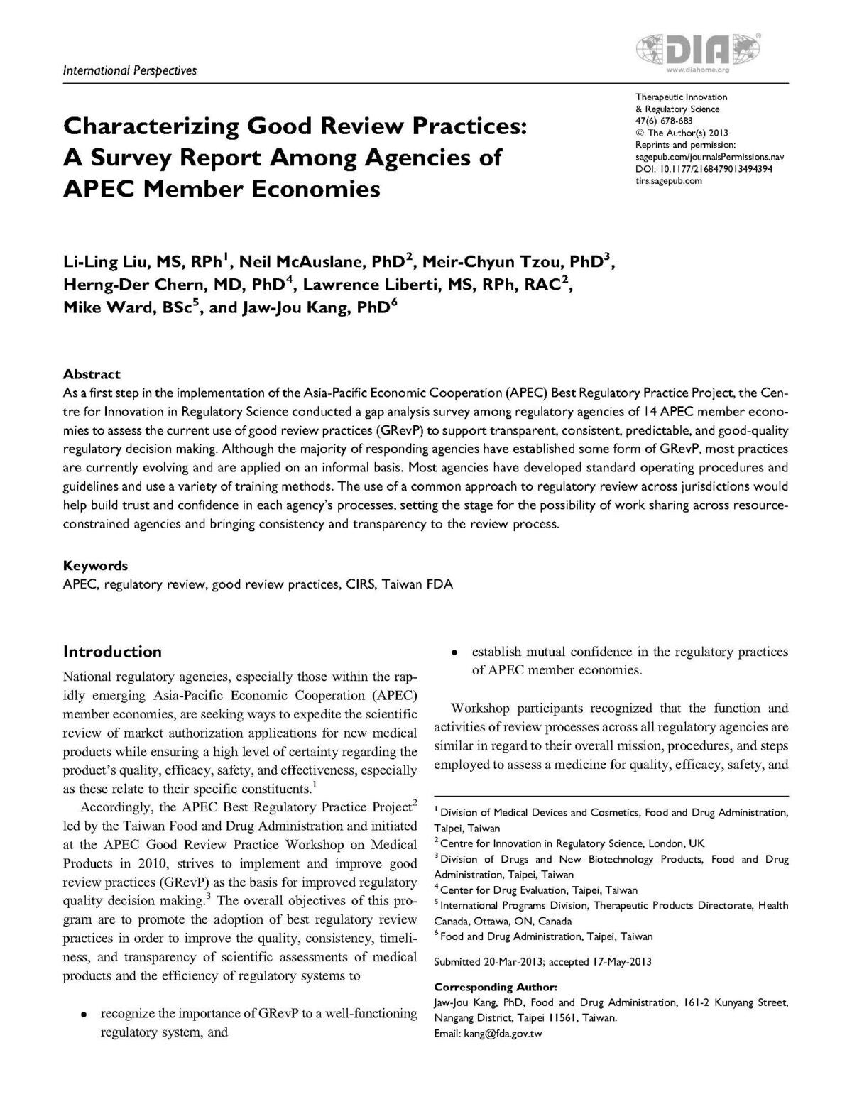 Publications – CIRS