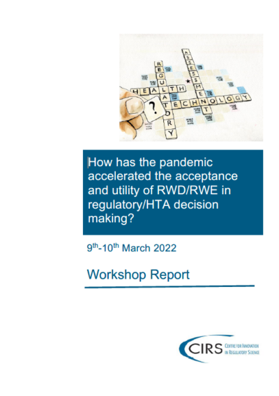 2022 Workshop report - How has the pandemic accelerated the acceptance ...